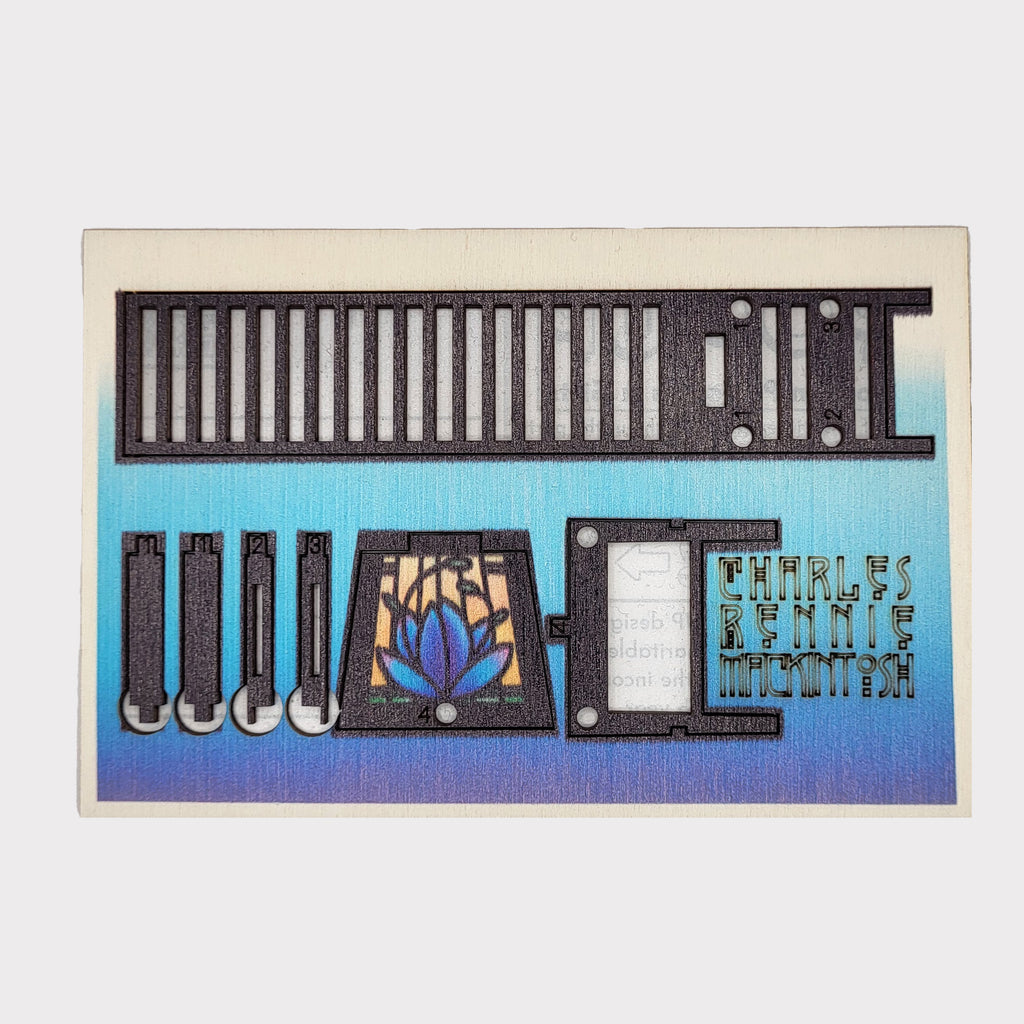 Ladderback Chair Pop Up Postcard – University of Glasgow